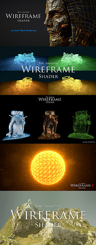 Wireframe shader - The Amazing Wireframe shader - Community Showcases - Unity Discussions
