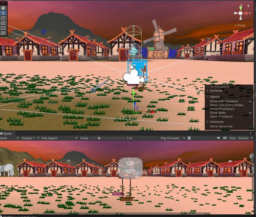 The OVRCameraRig's Y position changes after entering Play mode, despite being set beforehand ...