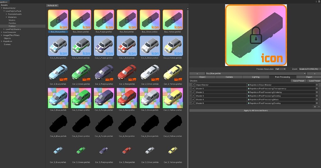 [50% OFF SALE] RapidIcon - Automatic Icon Generator For Your Prefabs & Models - Community ...