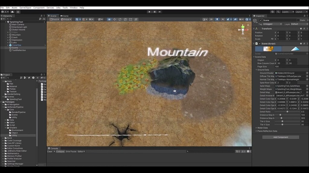 Use the distance map to avoid the far view tiling problem. - Community Showcases - Unity Discussions