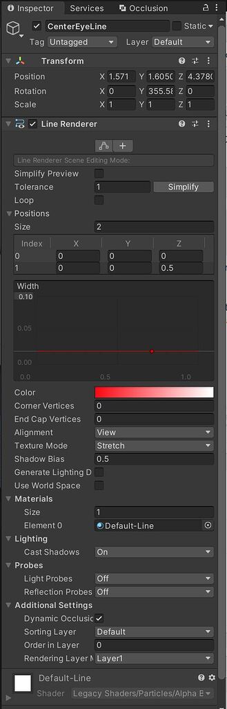 Line Renderer jumps around (flickers) - OVRCameraRig + CenterEyeAnchor or HandAnchor - Unity ...