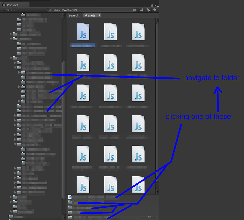 Project tab search - navigate to folder / file? - Unity Engine - Unity Discussions