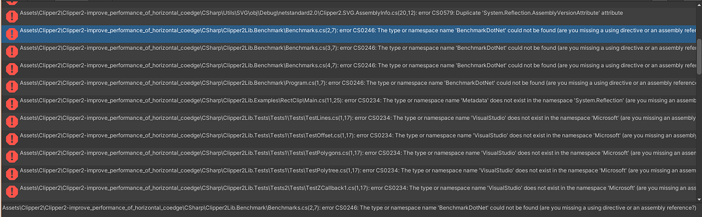 Troubles with Clipper2 integration in Unity: Seeking assistance and insights - Unity Engine ...