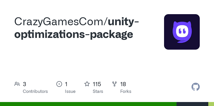 Unity Webgl Optimizations Package Published Feedback Welcome Unity Engine Unity Discussions