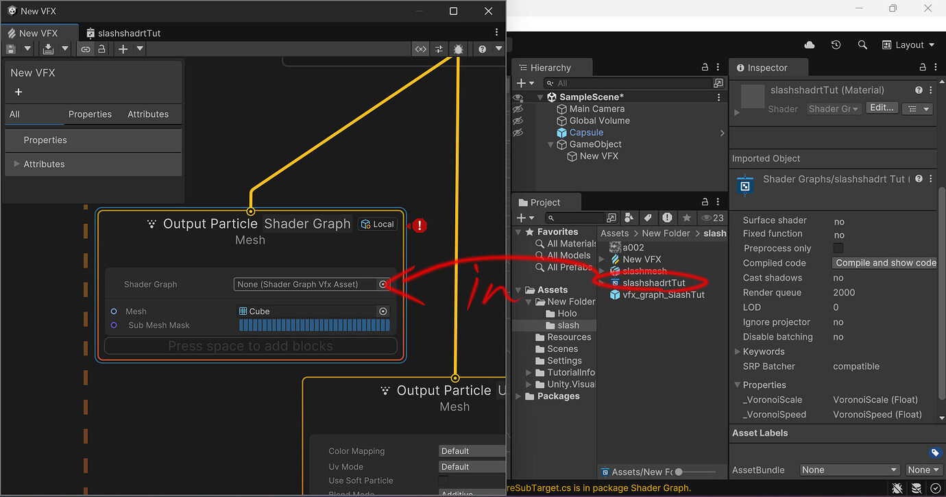 Blank shader graph is not included in VFX shader graph - Unity Engine - Unity Discussions