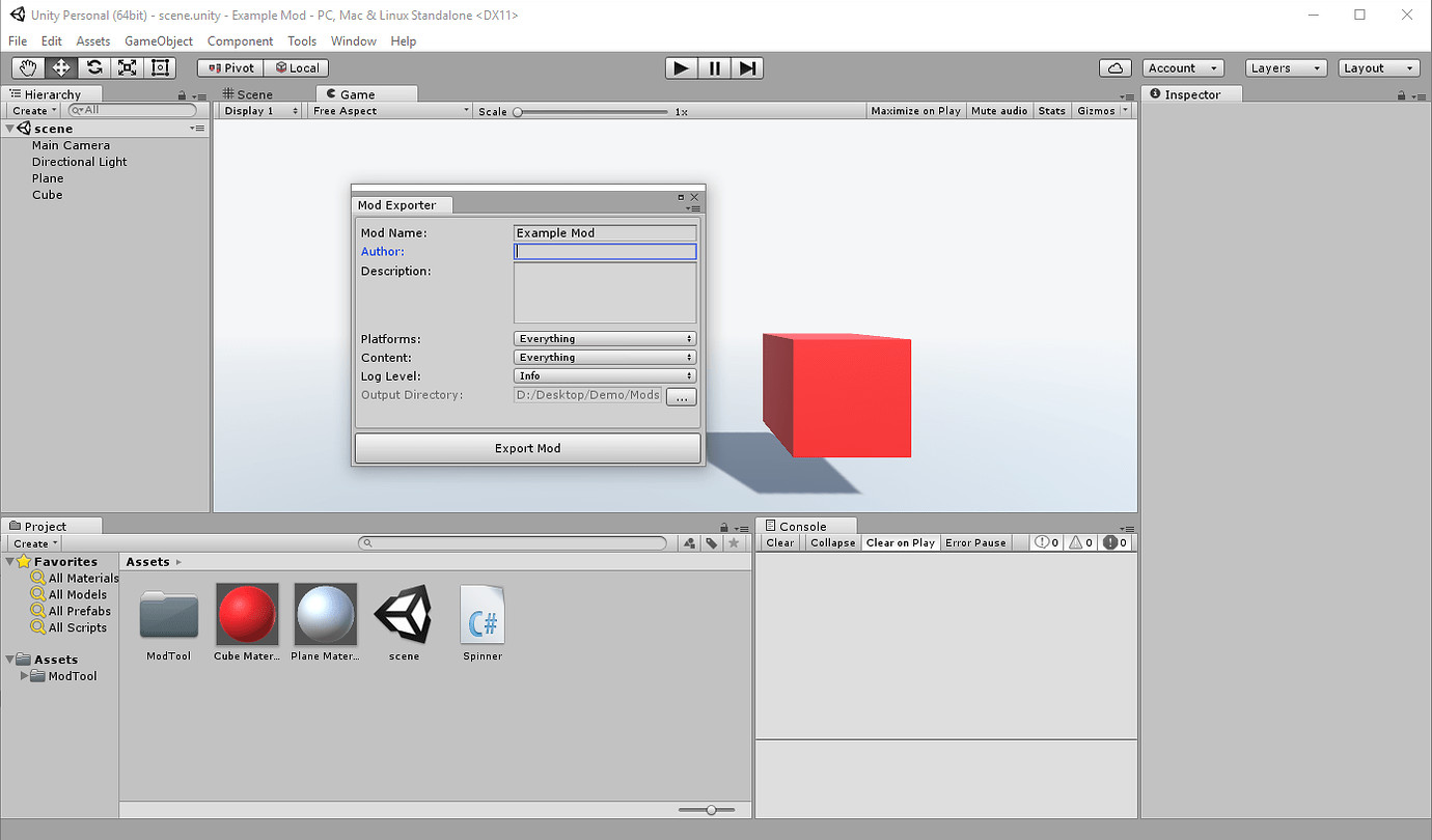 [Open Source] ModTool - Mod Support for Unity - Community Showcases ...