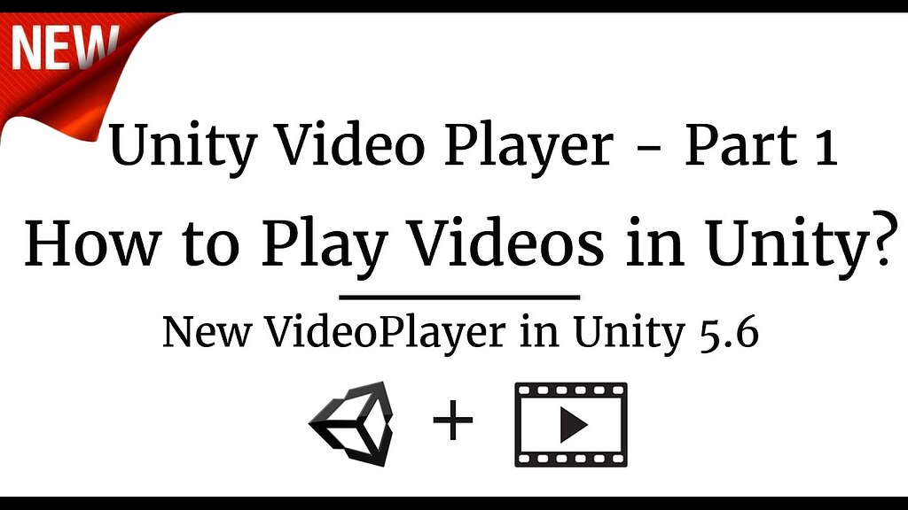 How to use new VideoPlayer API on RawImage - Video Tutorial - Unity Engine - Unity Discussions