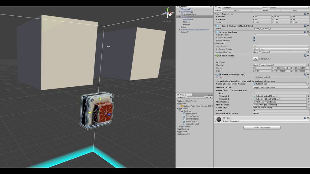 VR Ready Controls [Button, Leaver, Knob] v.1.5 - Community Showcases - Unity Discussions