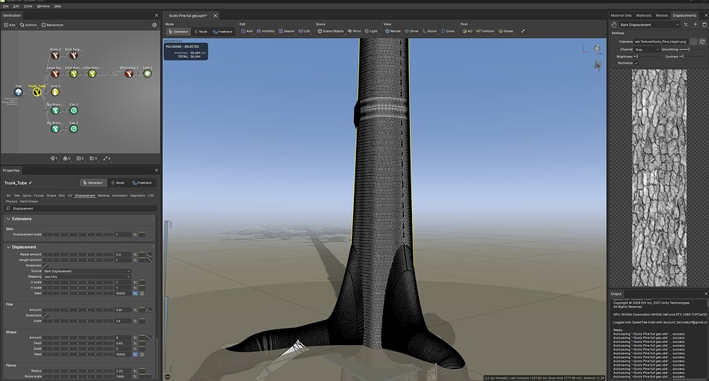Displacement Not working with UV tiling set to 0-1 patches - SpeedTree - Unity Discussions