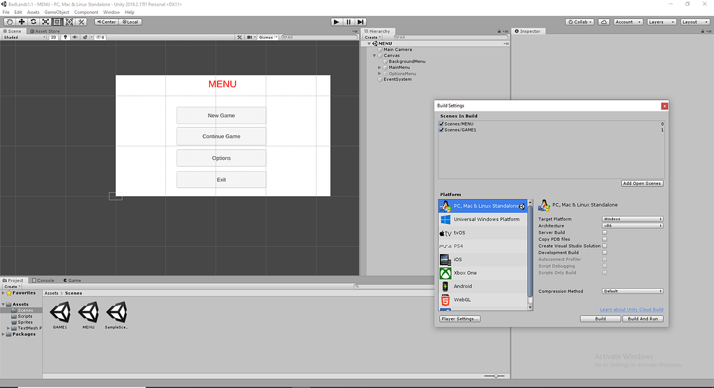 A simple problem about Scenes - Unity Engine - Unity Discussions