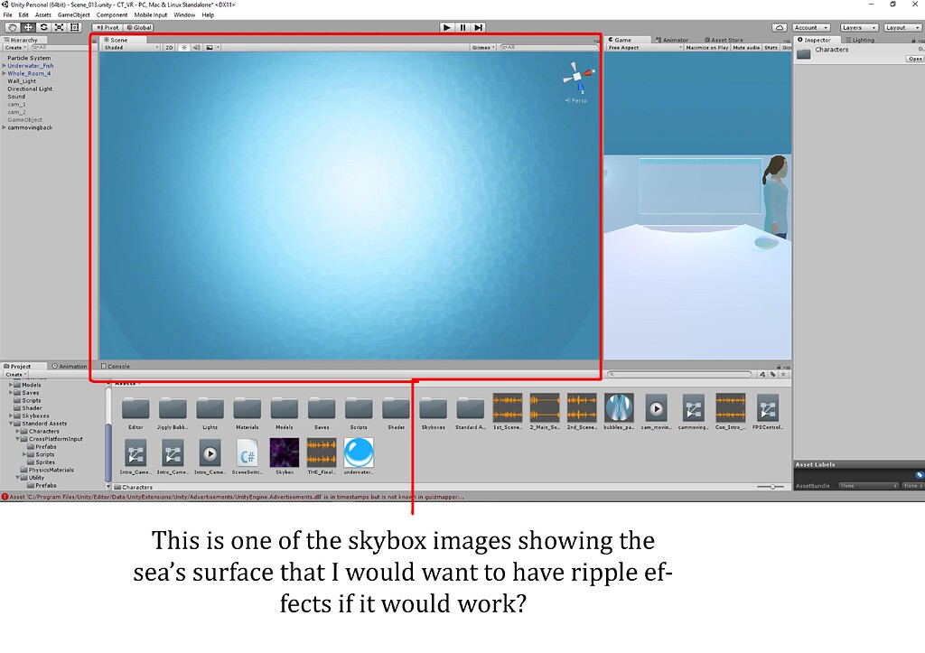 Good but easy/simple to create, underwater effects for a low poyl ...