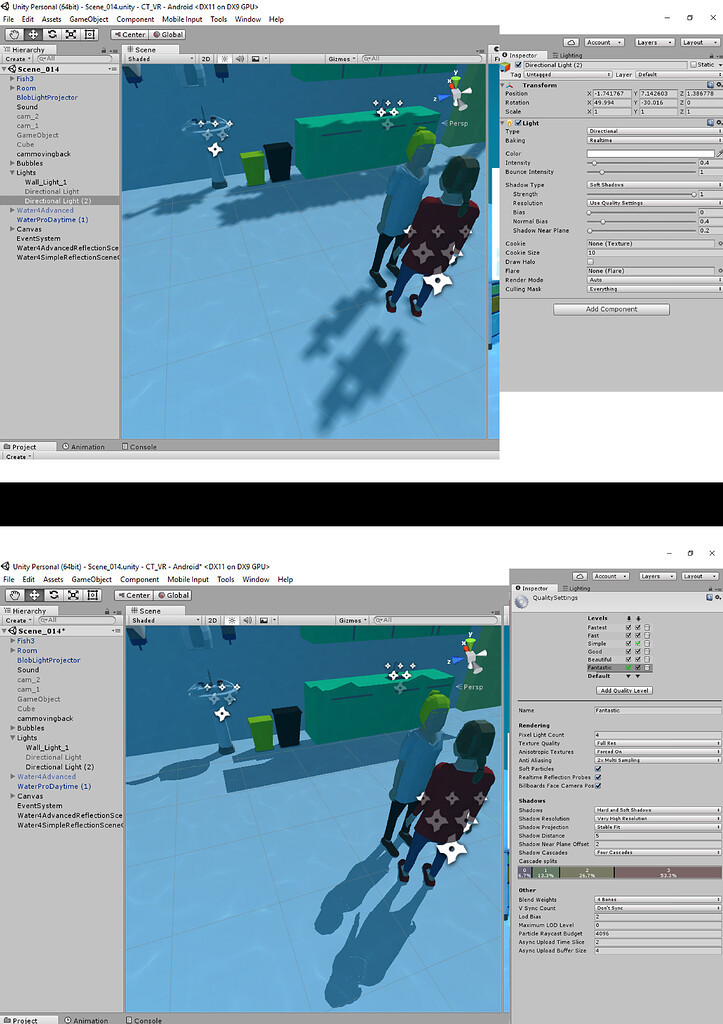 Blurry shadows in the Gear VR - Unity Engine - Unity Discussions