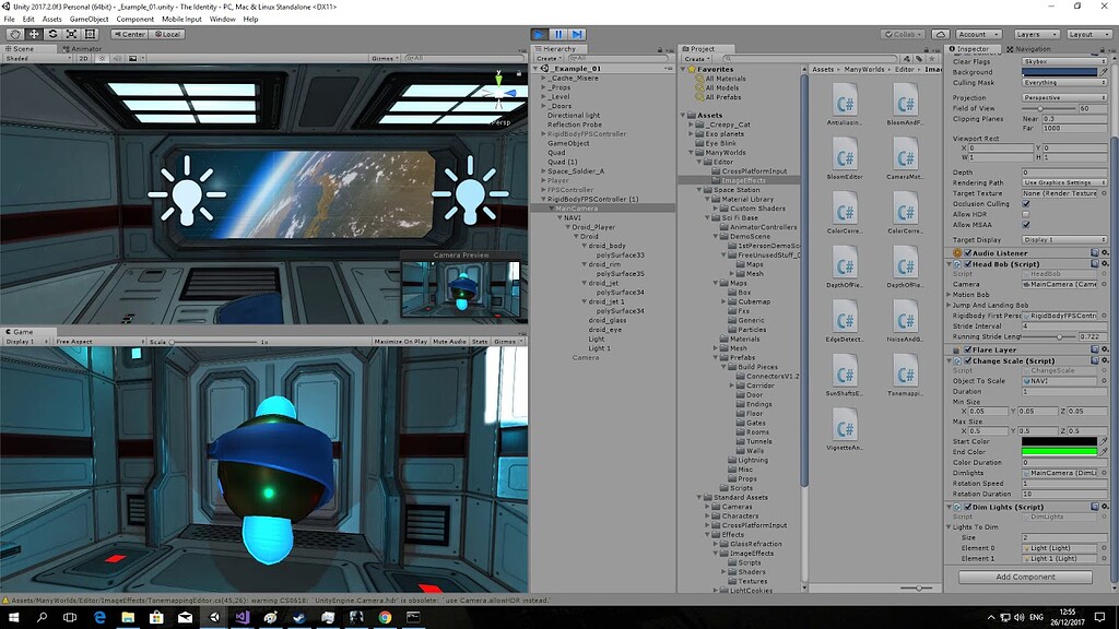 Why fps drop down when looking over a door but fps is still and find when looking on other ...