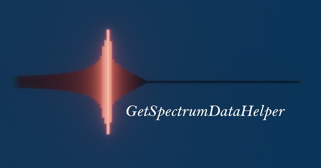Introducing GetSpectrumDataHelper - Community Showcases - Unity Discussions