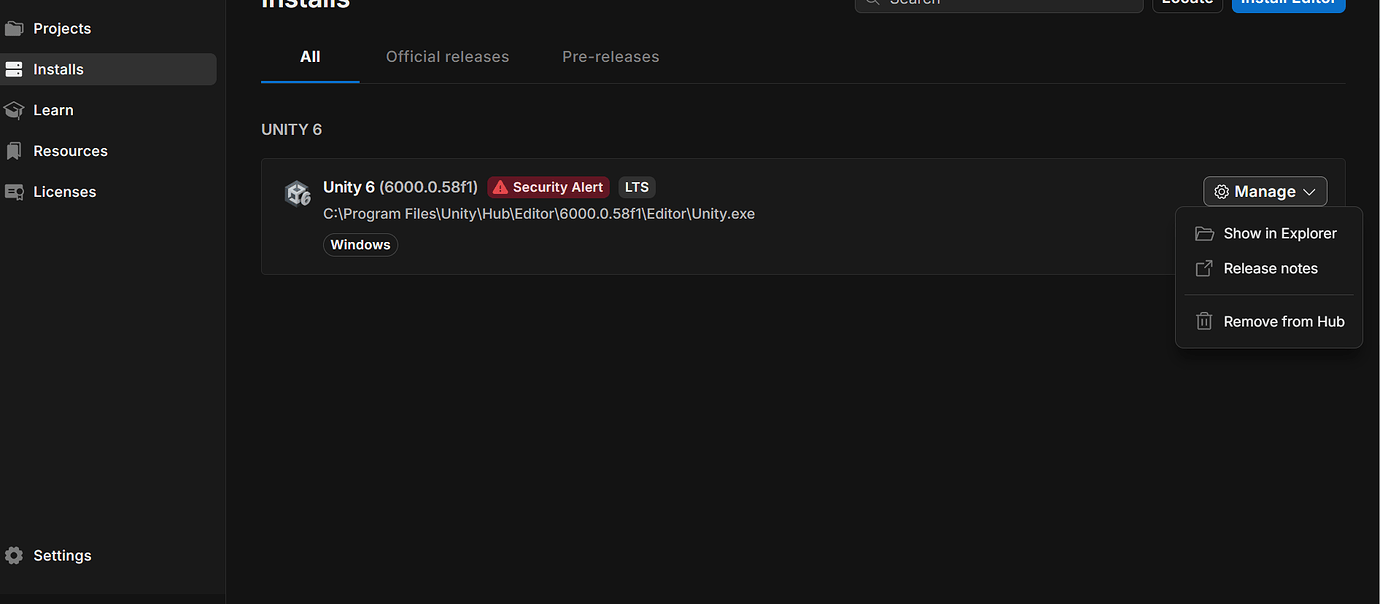 Unity Hub Editor Issue - Unity Engine - Unity Discussions