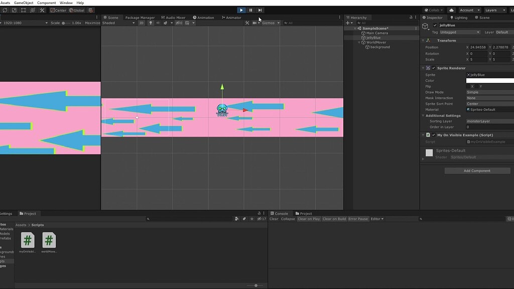 void OnBecameVisible() not working as I thought - Unity Engine - Unity ...