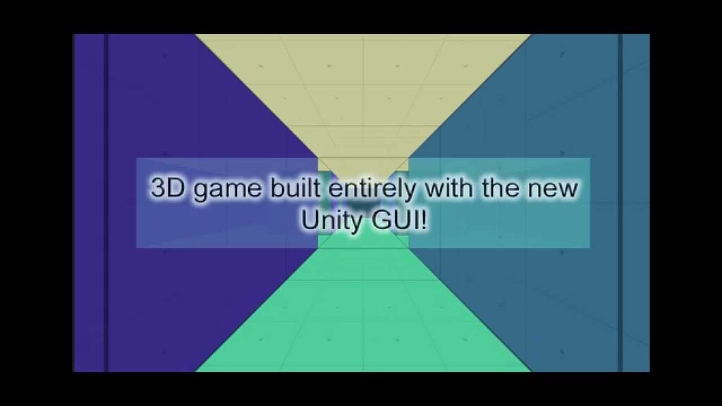 3D game built entirely with the new Unity GUI - Unity Engine - Unity ...