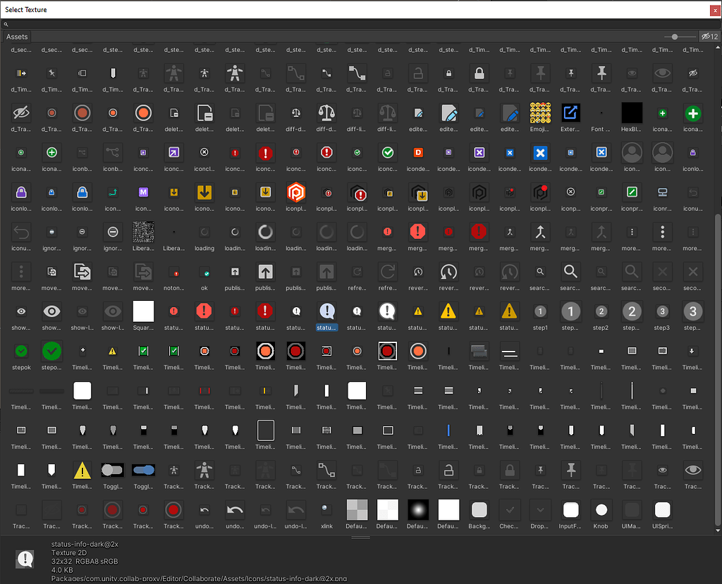 Why are there so many textures showing when selecting a texture? - Unity Engine - Unity Discussions