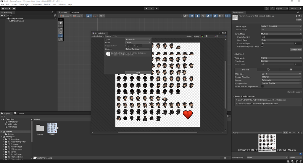 Need help with sprite editor - Unity Engine - Unity Discussions