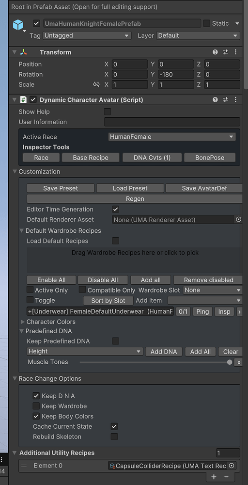 UMA - Unity Multipurpose Avatar on the Asset Store! (Part 2 ...