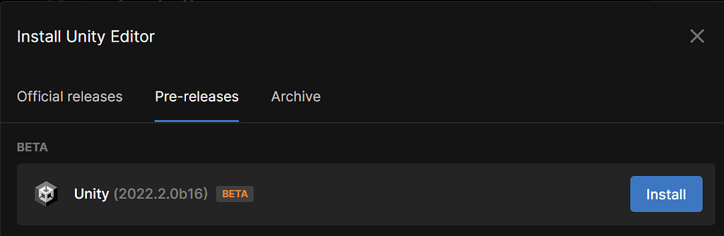 Unity 2022.2.0b16? - Unity Engine - Unity Discussions