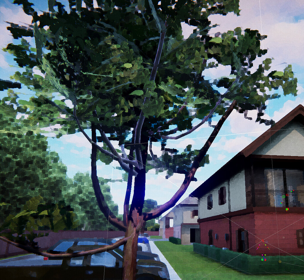 Is the new speed tree shader not compatible with tree creator? Why not ...
