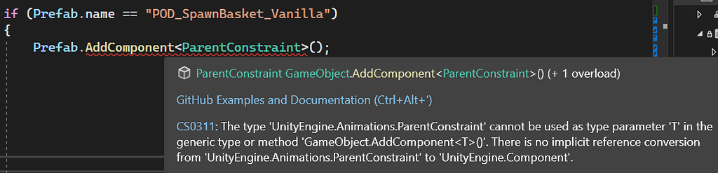 C# code to add ScaleConstraint component? - Unity Engine - Unity Discussions