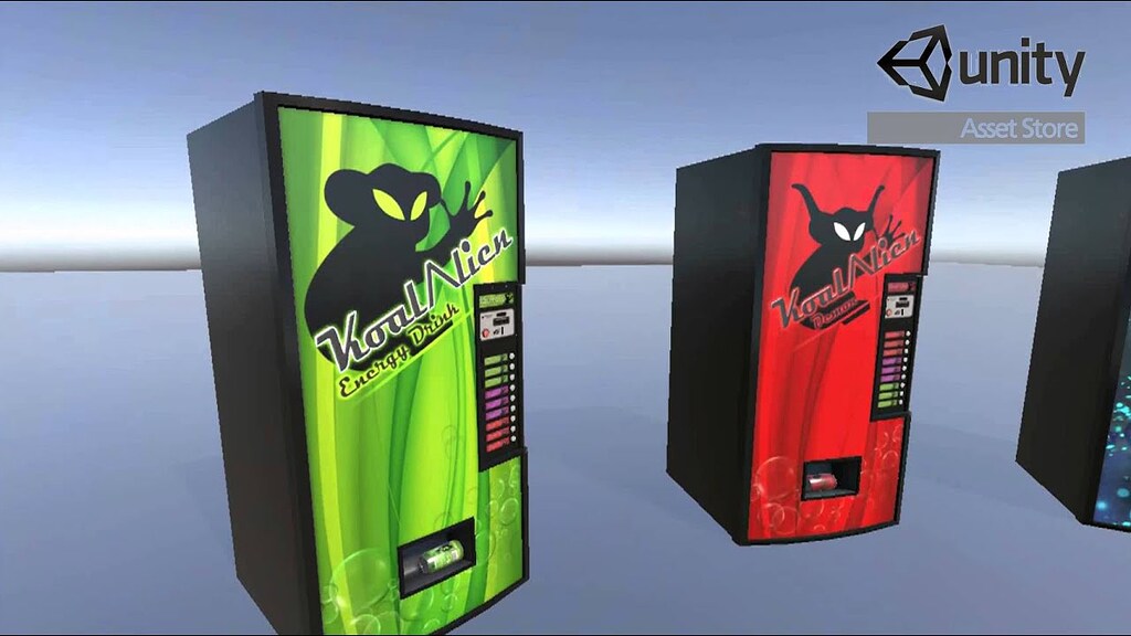 Realistic Interactive Vending Machine - Community Showcases - Unity ...
