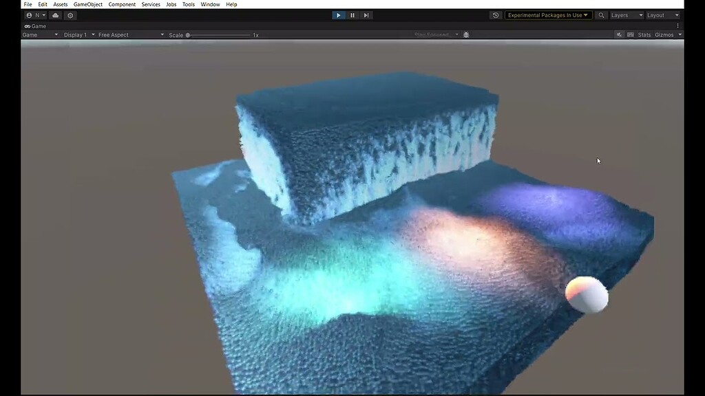 InfiniFLUID, simulate millions of particles with direct scene interactivity, without SDF baking ...