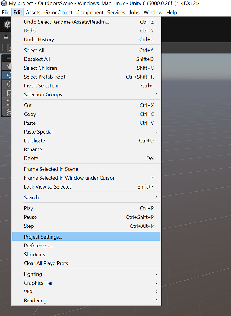 Project settings window fails to open on 6000.0.27f1, 6000.0.25f1 and 6000.0.23f1 - Unity Engine ...