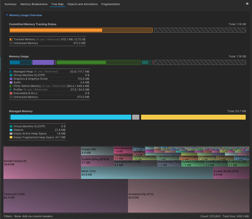 How to Unload Reserved Memory in Unity？ - Unity Engine - Unity Discussions