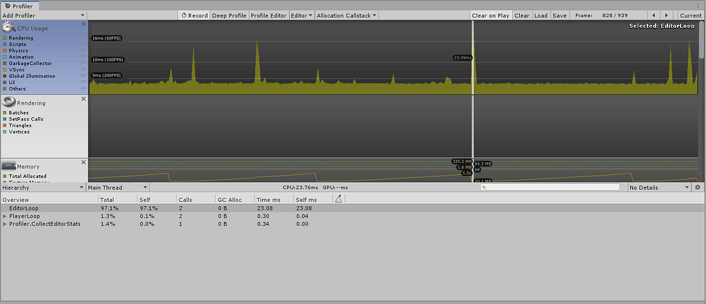 Random EditorLoop spikes in the Profiler - Unity Engine - Unity Discussions