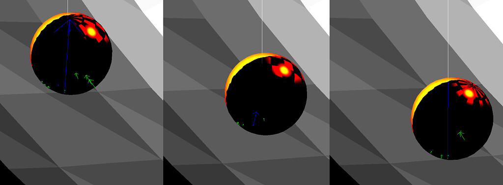 Sphere collider receives strong impulse on contact with mesh collider edge - Unity Engine ...