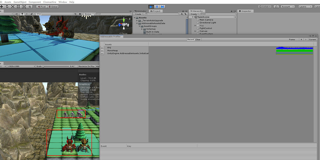 Why Can`t Show Information Of Bundles In Addressable Profiler Unity Engine Unity Discussions