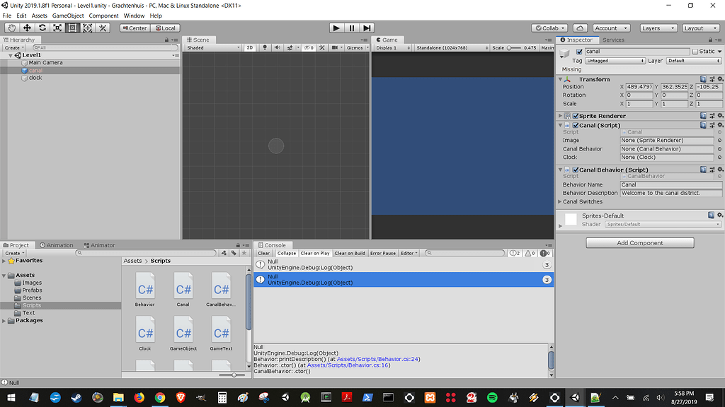 Constructor Instance not Found when Class Generated in Editor (Not in ...