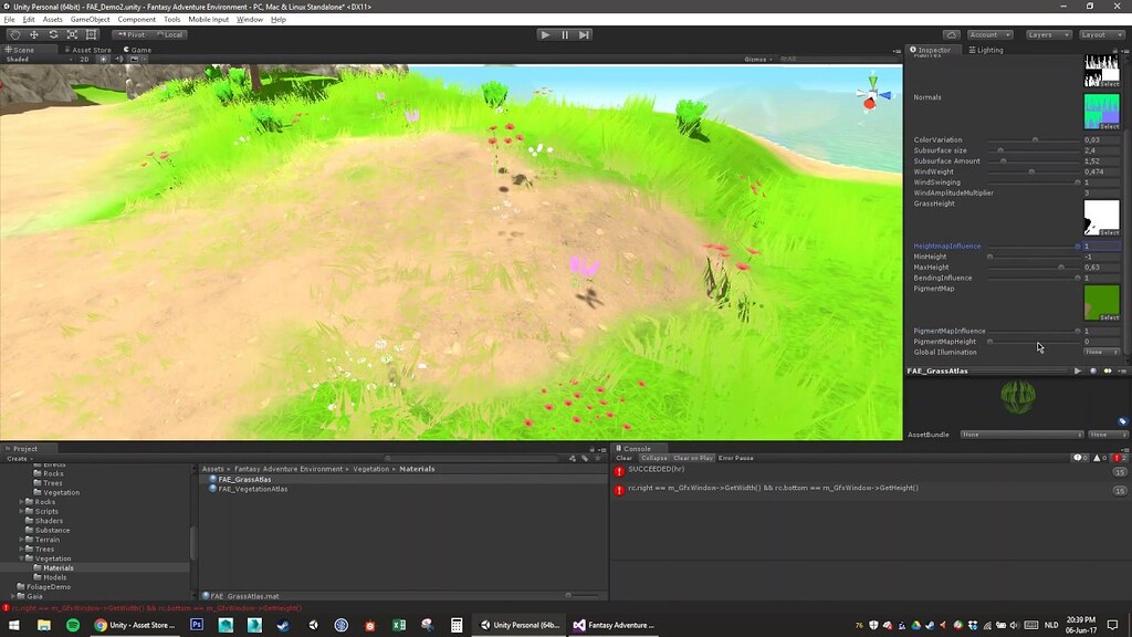 Grass taking the color underneath it - Unity Engine - Unity Discussions