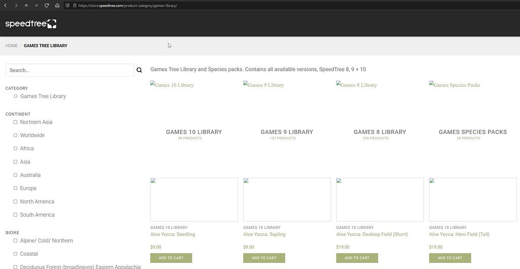 Speedtree store broken? - SpeedTree - Unity Discussions