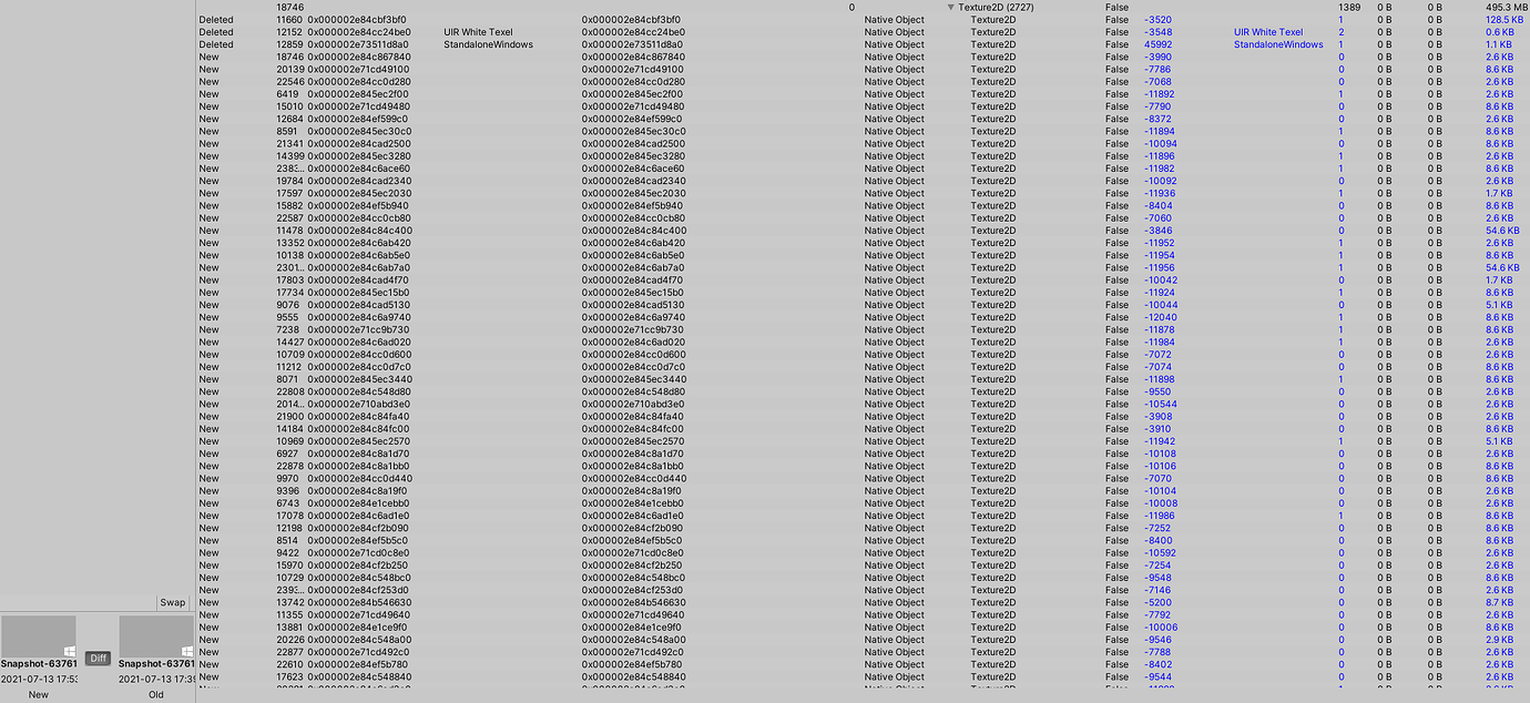 "Resource ID out of range in GetResource" and Texture2D taking all the memory. - Unity Engine ...
