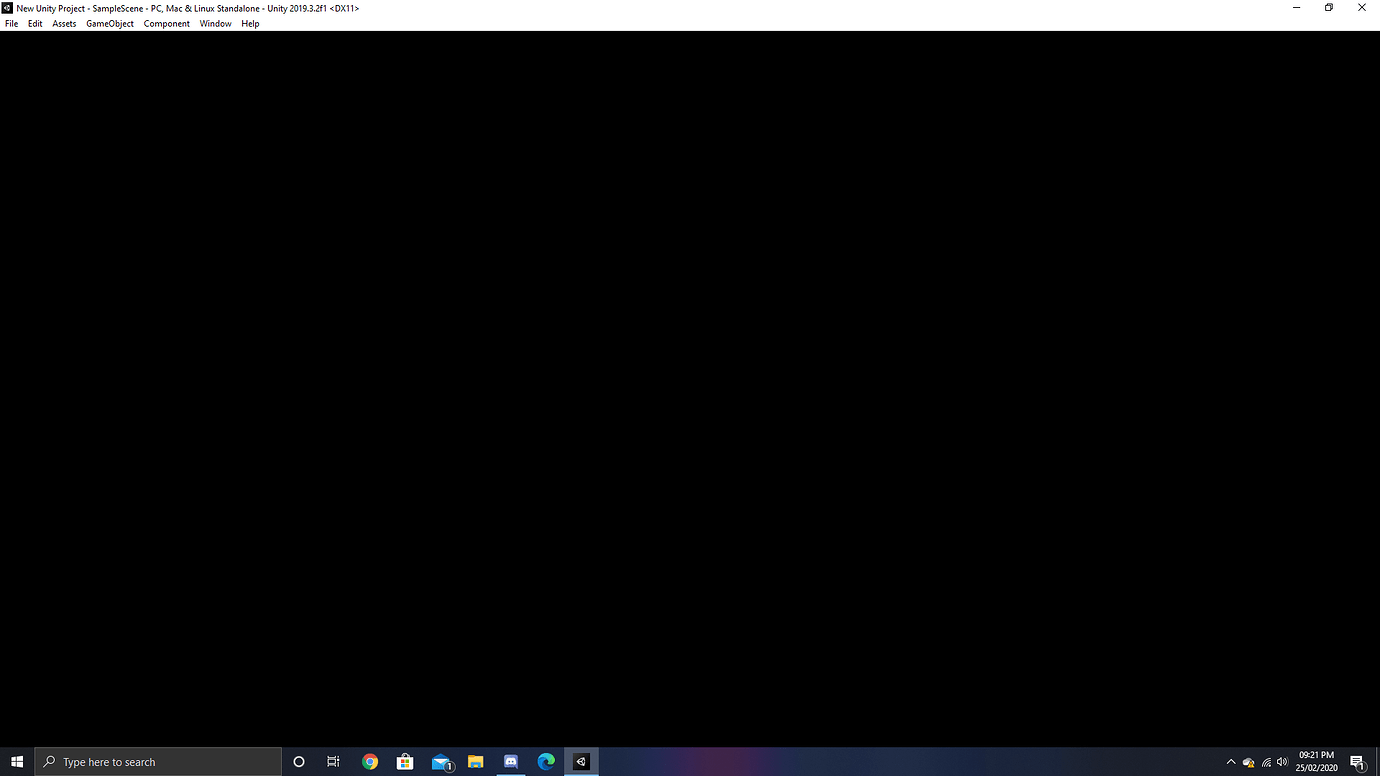 Editor Black Screen - Unity Engine - Unity Discussions
