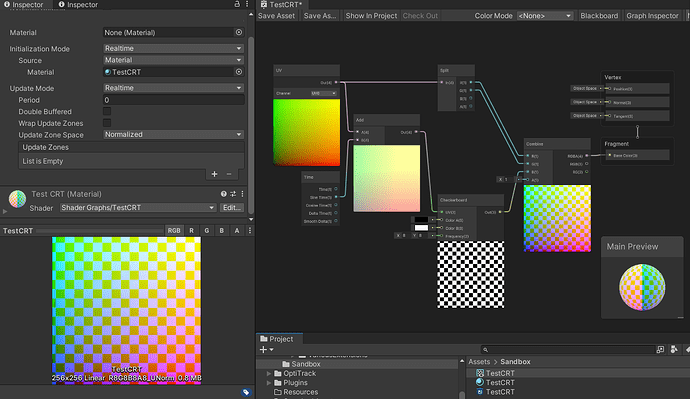 Custom Render Texture Shader Graph - Unity Engine - Unity Discussions Custom Render Texture Shader Graph - Unity Engine - Unity Discussions