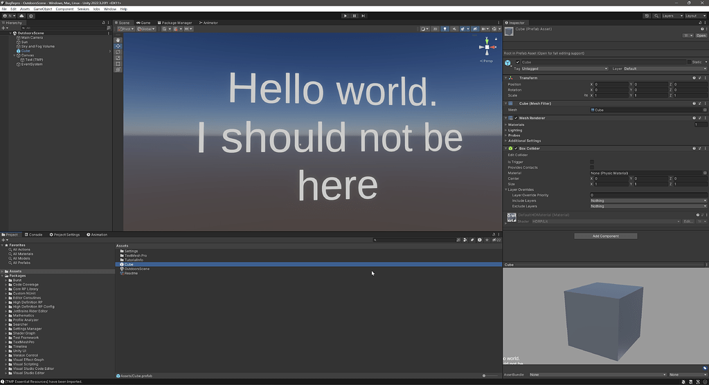 [CASE IN-69616] Overlay Canvas & UI Toolkit objects in the prefab preview. - Unity Engine ...