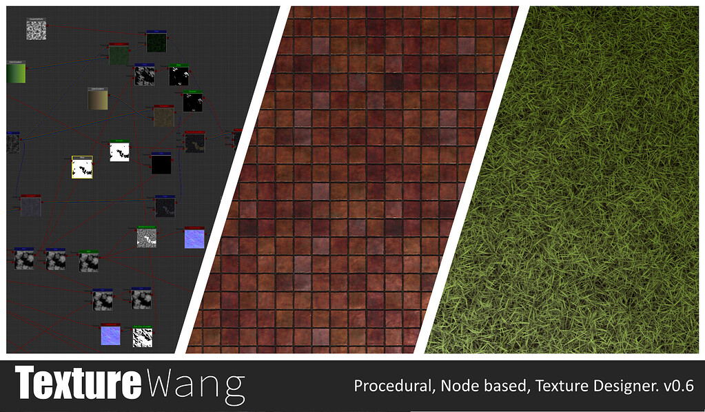 Introducing Texture Wang, node based procedural texture generator ...