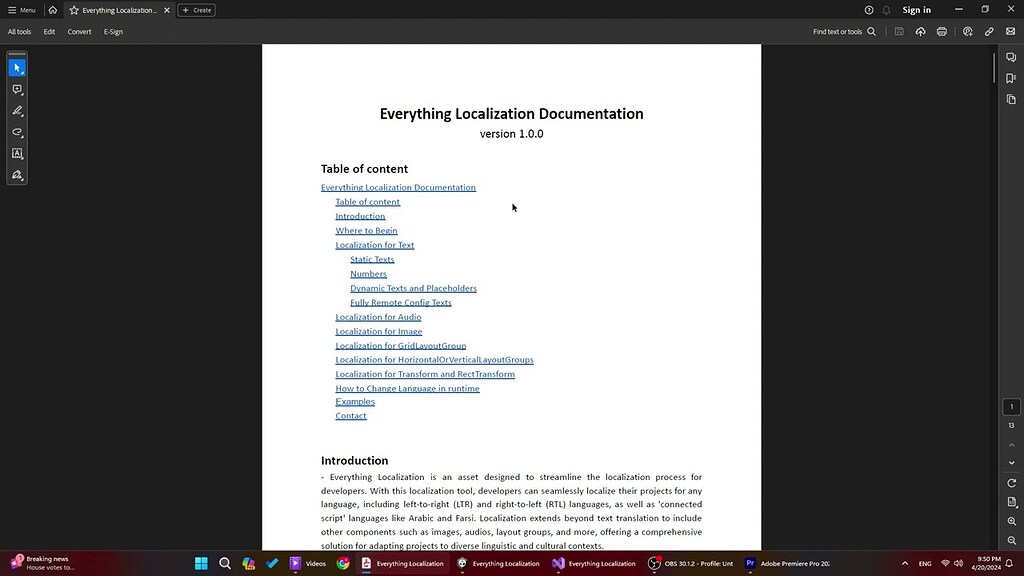 Released: Everything Localization - Community Showcases - Unity Discussions