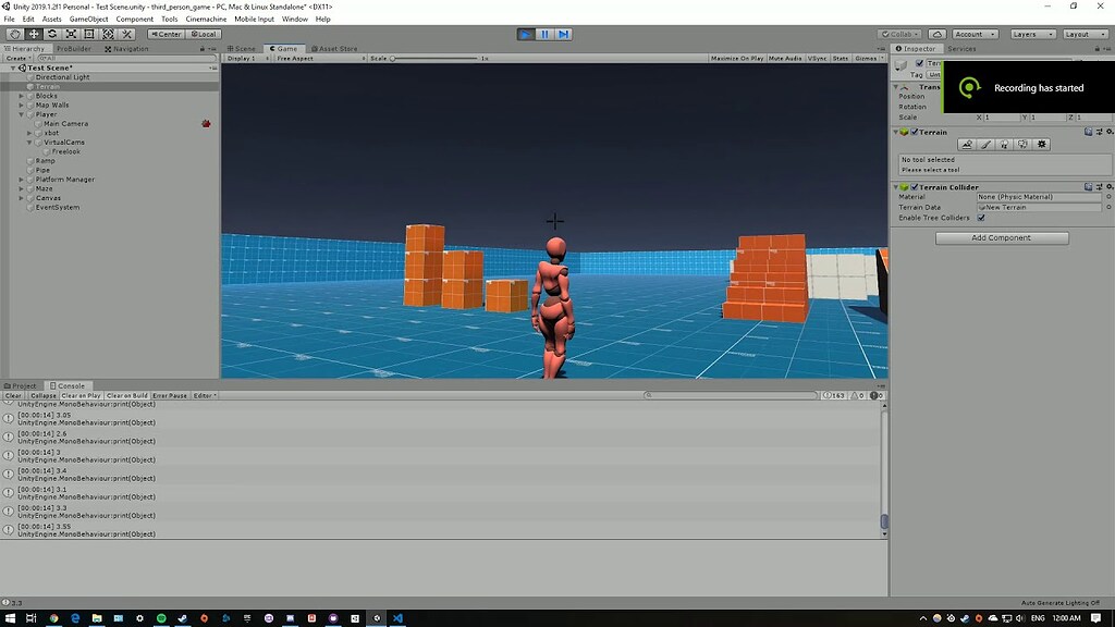 Lag between player rotation and Cinemachine FreeLook target recentering - Unity Engine - Unity ...