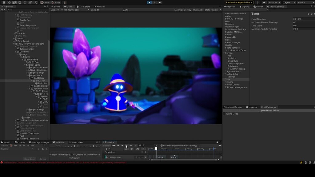 Timeline root motion stutter / syncing animation with cinemachine - Unity Engine - Unity Discussions