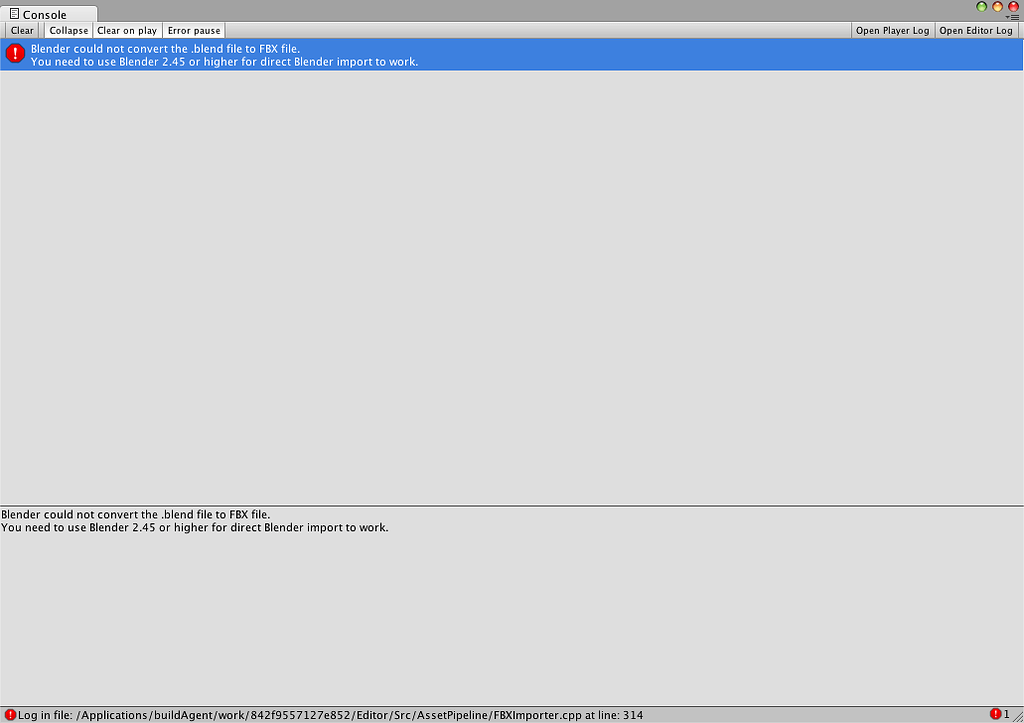 Unity not importing .blend files? - Unity Engine - Unity Discussions Unity not importing .blend files? - Unity Engine - Unity Discussions