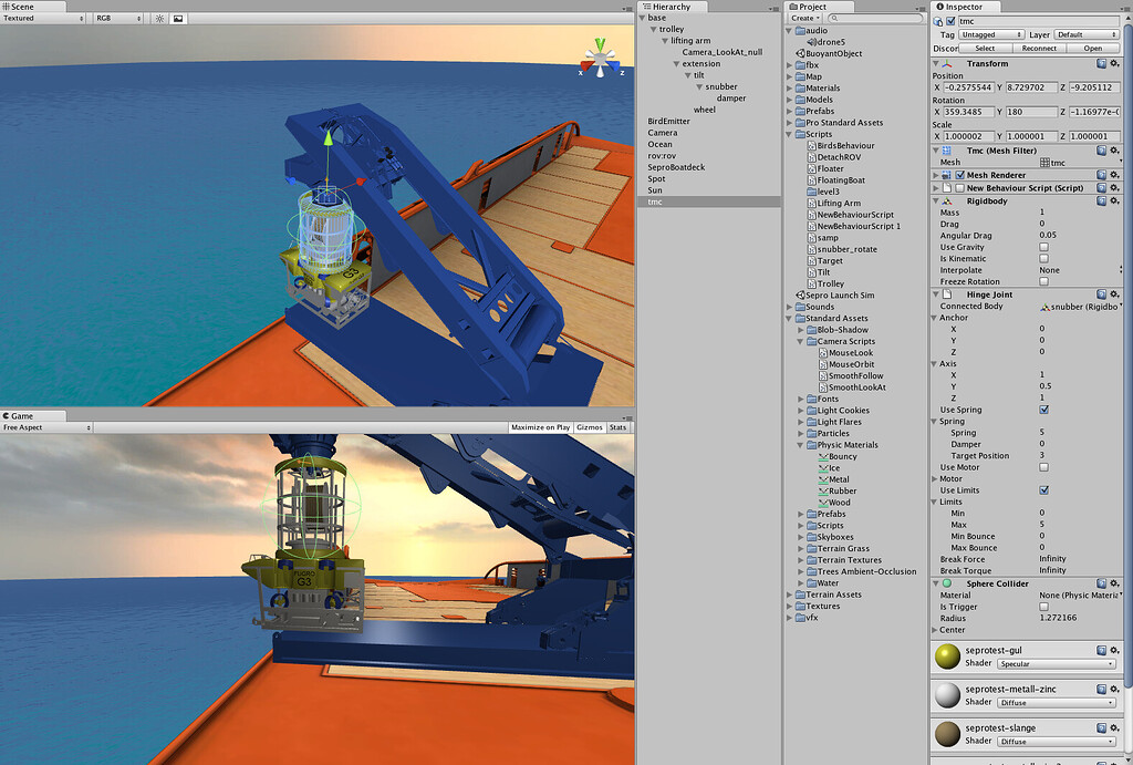 Vibrating on translate or rotate(hinge joint) - Unity Engine - Unity Discussions
