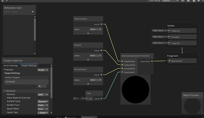 Unity 6: reflection probes in unlit shader graph - Unity Engine - Unity Discussions