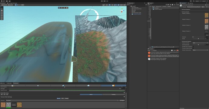 Polybrush URP Texture Blend stretching textures - Unity Engine - Unity Discussions