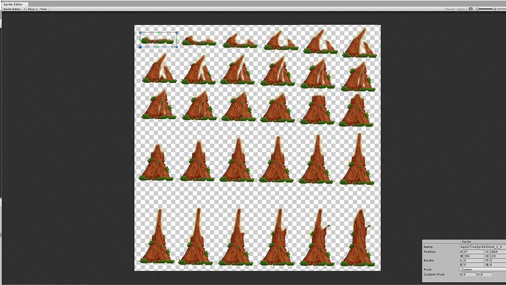 2D Spritesheet Pivot points impossible to set. - Unity Engine - Unity ...